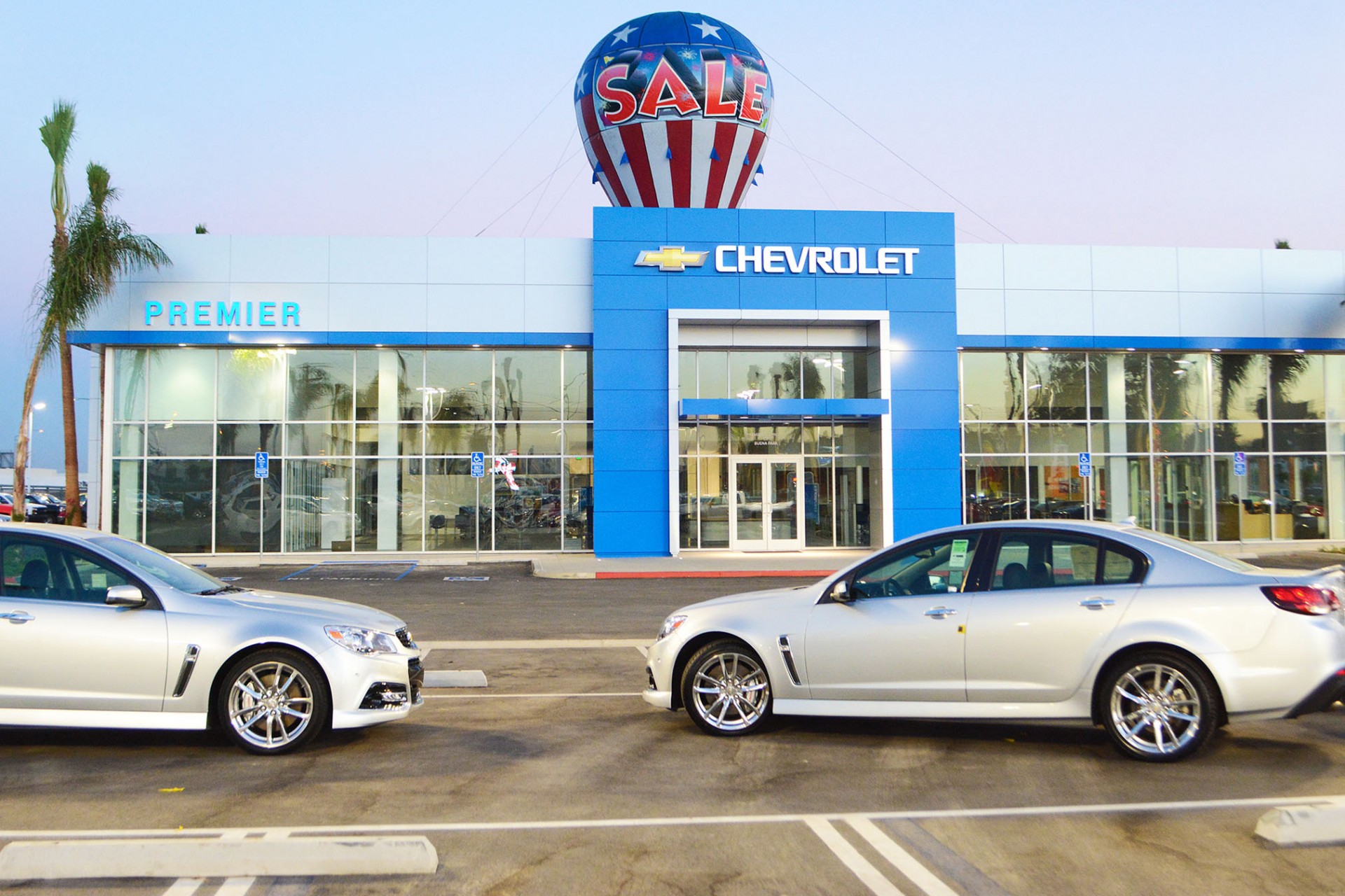 Premier Chevrolet Dealership – Driver SPG